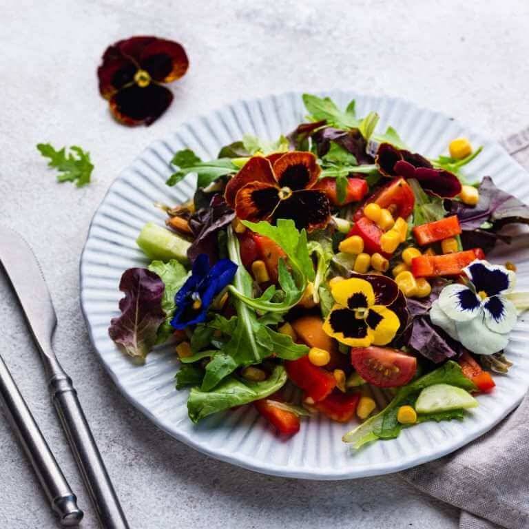 Edible flowers - The Buzz